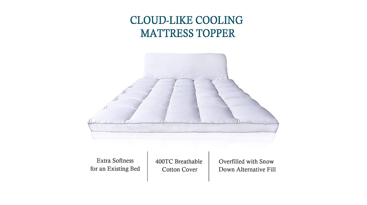 Marine Moon King Mattress Topper - Ultimate Sleep Comfort