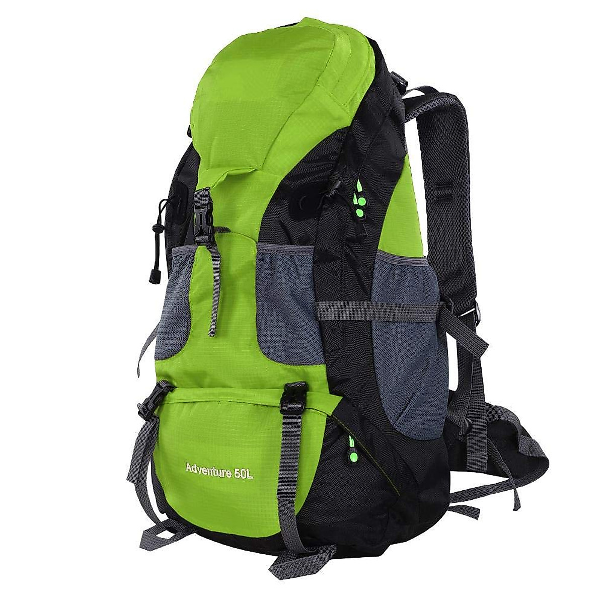 Alinory Hiking Backpack, Free Knight 50L Waterproof Bag Camping Climbing Outdoor Travel Hiking Backpack(Green)