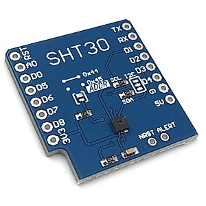 DEVMO SHT30 Temperature and Humidity Measurement I2C Shield Compatible with WeMos D1 Mini by Envistia Mall