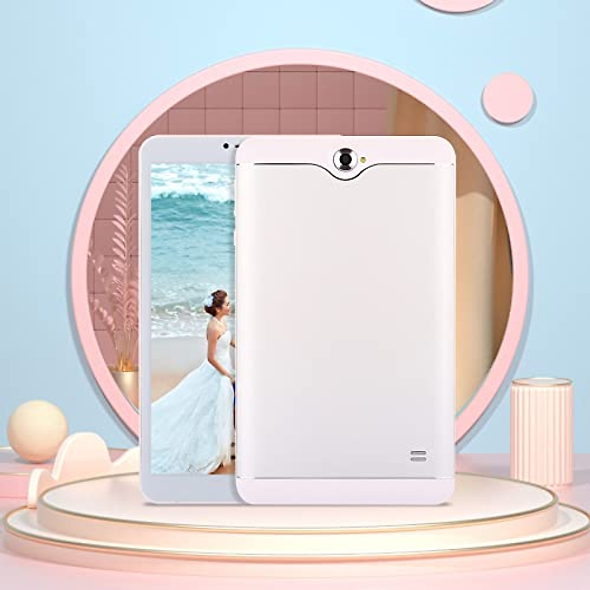 Android 10.0 Tablet, 7 inch Smart Tablet 1+8GB ROM 8 Core WiFi 0.3MP+2MP Dual Camera Game Tablet Best for Adults Working Childrens School Learning Birthday Gift