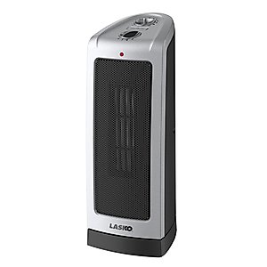 Lasko Heating Space Heater, 16 Inch, Silver