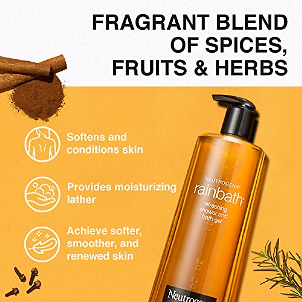 Neutrogena Rainbath Refreshing Shower And Bath Gel - 473Ml (16Oz)