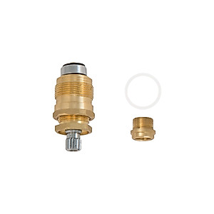DANCO Reduced-Lead, Cold Water Application Stem for Eljer Faucets, Brass, 4C, 1-Pack (15787E)