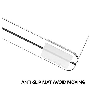 HBlife 6 Pack Clear Shelf Dividers, Vertical Purse Organizer for Closet Perfect for Sweater, Shirts, Handbags in Bedroom and Kitchen, Adjustable Acrylic Bookshelf for Organization