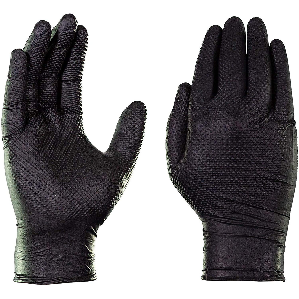 DSP GLOVE NIT LG BLK PF