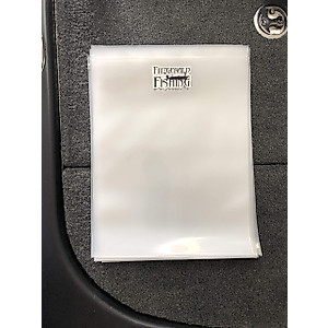 Fitzgerald Fishing Reclosable Tackle Bags - Large 15" x 12" - Heavy Duty - 10 Bags per Pack