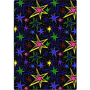Joy Carpets Fluorescent Kapow 12' x 7'6" Area Rug