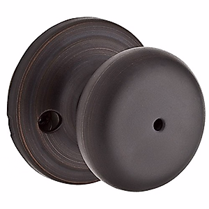 Kwikset 97300-876 Hancock Privacy Bed/Bath Knob in Venetian Bronze