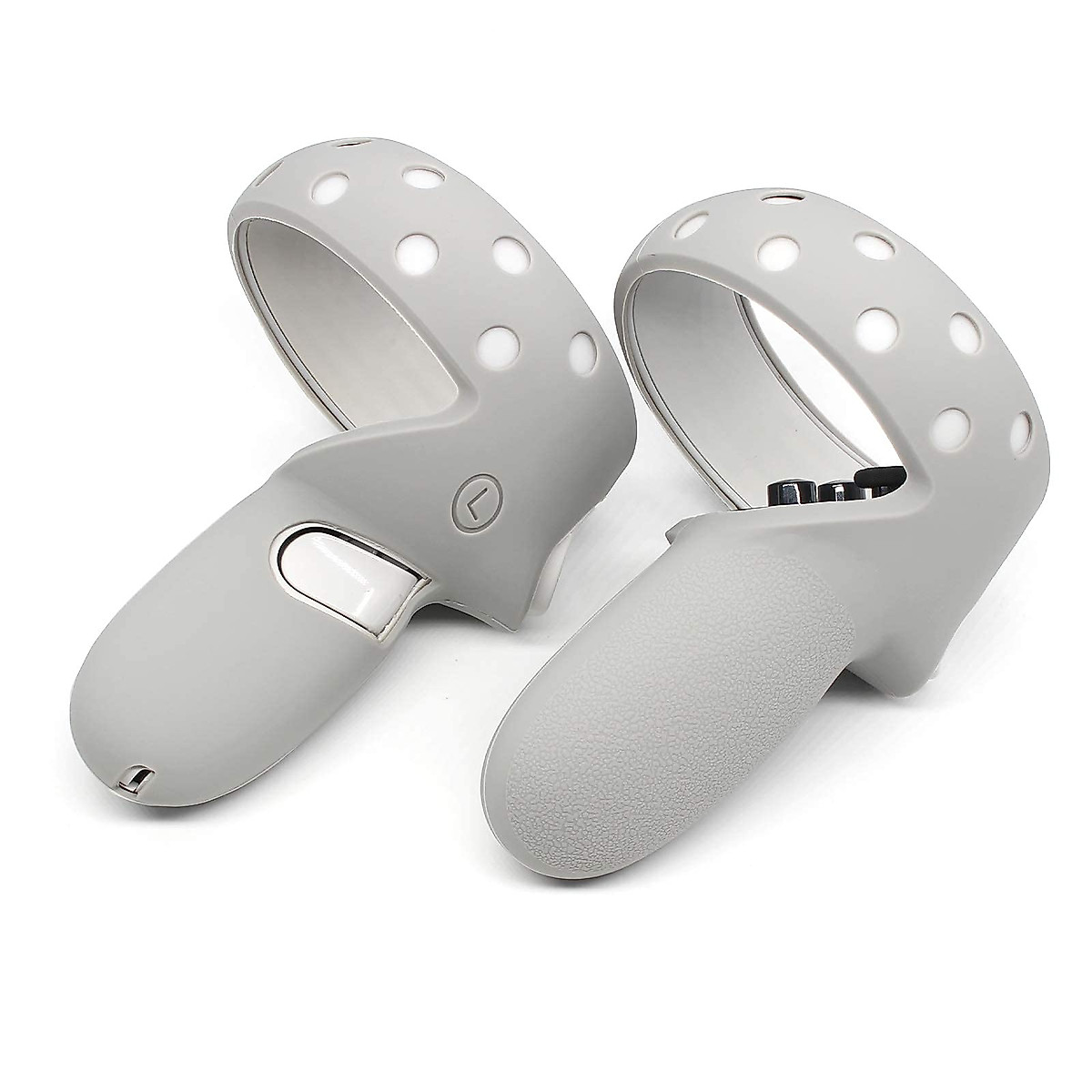 Birtom Touch Controller Grip Cover for Oculus Quest 2, Silicone Skin Protective Cover Accessories (Black) (Renewed)