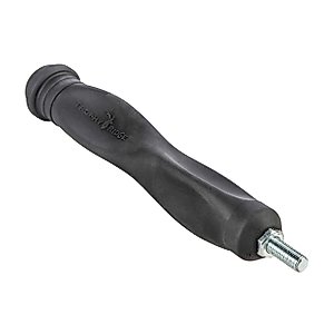 Trophy Ridge Blitz 6" Archery Bow Stabilizer with Wrist Sling and Leather Mount - Constructed of Noise and Vibration Dampening Rubber, Improved Bow Balance, Easy Installation, Rugged Durability, Black