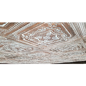 TD04 Weathered Copper Faux Tin Glue up, Drop in Ceiling Tile , Pack of 10 , Covers 40 sq.ft. Easy to Install, Great for DIY Projects, Suitable for Any Commercial or Residential Spaces.