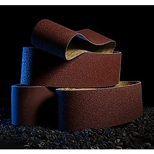 Sanding Belts 10 Pack 4×36 Inch Aluminum Oxide Sanding Belt for Belt Sander 2 Each of 80 120 150 240 400 Grits Belt Sander Paper