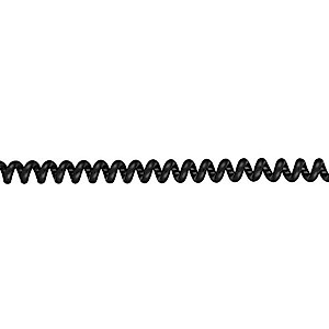 2-Pin to 5-Pin Coil Cord Cable K Cable for Kenwood/HYT/Baofeng/Relm Two Way Radios and Headsets