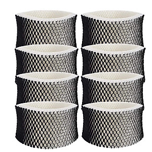 Lxiyu 8-Pack Humidifier Wicking Filter Compatible with Holmes Humidifier Replacement Filter HWF62 & HWF62CS, Filter A