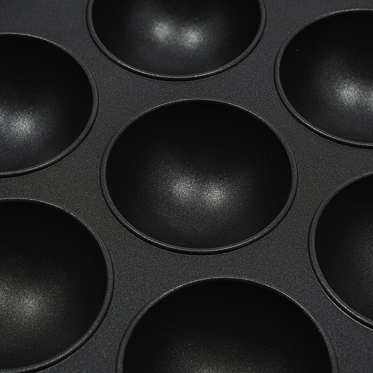Large Aperture Takoyaki Pan,7 Holes Takoyaki Maker,Nonstick Baking Cake Mould For Home,Bakery,Cafe, Food Store