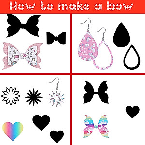 12 Pieces 7.87 x 11.81 Inches Unicorn Printed Faux Leather Sheet Mixed Rainbow Glitter Leather Fabric Sheets Assorted for Girl Kids Earrings Making Hair Bows Decoration DIY Craft Making