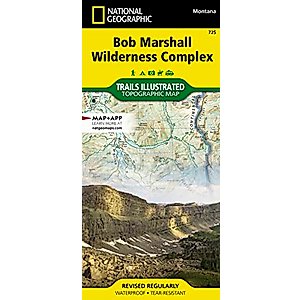 Bob Marshall Wilderness Map (National Geographic Trails Illustrated Map, 725)