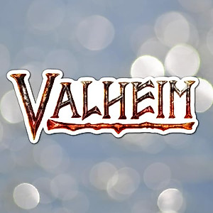 Popular Trending Survival Viking Video Computer Game Laminated Sticker gift perfect for laptop, kindle, pc, tumbler, tablet and more Norse God Odin Troll Raven (Valheim)