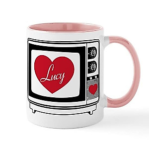 CafePress I Love Lucy TV Ceramic Coffee Mug, Tea Cup 11 oz
