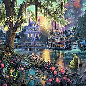 SSCSTS 6x6ft Palace Photography Background Fairy Tale Prince Princess Happiness Frog Castle Photography Background Studio Props LYST735