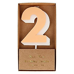Meri Meri Number Candle 2 (Pack of 1)
