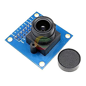 OV7670 300KP Camera Module Supports VGA CIF 640X480 Auto Exposure Control Display Compatible I2C Interface for Arduino