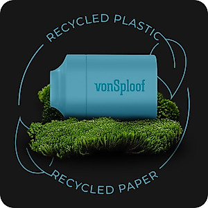 vonSploof Personal Air Filter To Trap Smoke & Odor - Easy To Use & Long Lasting Replacement Smoke Filter up to 500+ uses I Eliminate Smoke For Your Buddy and You with Smoke Catcher I Sploof Vaporizer