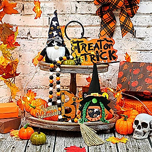 ROGENA Halloween Decorations Halloween Gnomes Halloween Home Decor