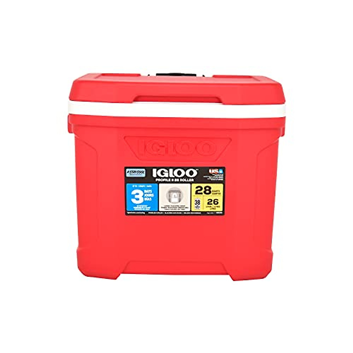 Igloo Profile II 28 Quart Roller, red