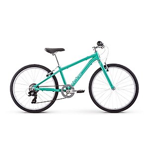 Raleigh Bikes Alysa 24 Kids Flat Bar Road Bike for Girls Youth 8-12 Years Old, Teal