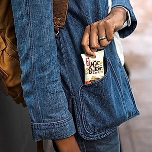 CLIF Nut Butter Bar - Chocolate Peanut Butter - Filled Energy Bars - Non-GMO - USDA Organic - Plant-Based - Low Glycemic - 1.76 oz. (5 Pack)
