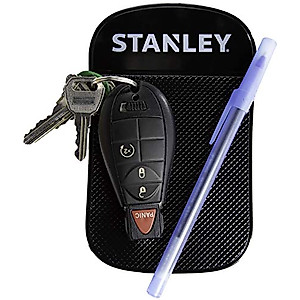 STANLEY S4005 3.5" x 5.75" Extra-Strong Anti-Slip Grip Dashboard Gel Pad for Cell Phone, Tablet, GPS, Keys or Sunglasses, Pack of 4