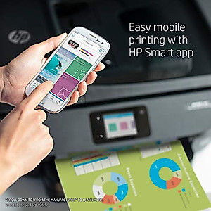 HP ENVY Photo 7855 All in One color Photo Printer with Wireless Printing, HP Instant Ink ready, Works with Alexa (K7R96A)