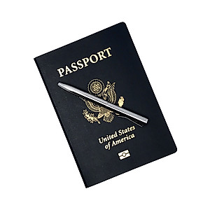 NarwhalCo Set of 2 Small Pens (3.35") for Pocket, Wallet, Planner, Purse or Passport