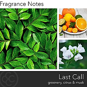 Manly Indulgence Last Call Jar Candle 16.5 oz - Woodsy Vetiver, Oakmoss - Citrus & Spicy Hints - Eucalyptus - Up to 60 Hour Burn - Soy Blend Wax, USA Poured