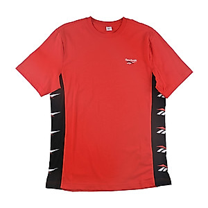 Reebok Classic Vector Repeat Tee, Radiant Red, M