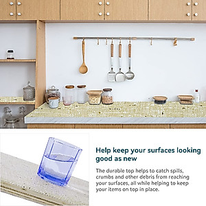 Shelf Liner 18 inch Wide Shelf Liner Non Adhesive 18inx8ft Drawer Liner Non Slip Kitchen Mat Waterproof Oil-Proof for Kitchen Cabinet, Shelves, Refrigerator, Storage, Desks, Easy to Trim