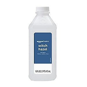 Amazon Basics Witch Hazel USP Astringent, Unscented, 16 Fluid Ounces (Previously Solimo)