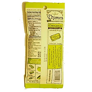 Chimes' Ginger Chews - Variety 3 Pack - Original, Mango, and Orange