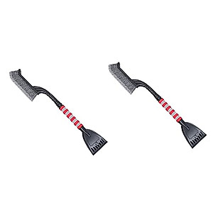 YARNOW 2 pcs Snow Shovel Winter ice Scraper car Snow Remover Frost Shovel Scraper Squeegee for car Windows Broom Outdoor car Window Squeegee Ice Removal Scraper Ice Removal Shovel abs