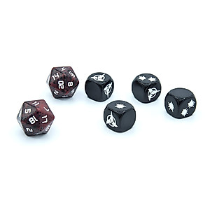 Modiphius Star Trek Adventures - Klingon Dice Set, Multi