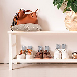 WGCC Bamboo Charcoal Air Purifying Bag 8 Pack, Activated Charcoal Bags Odor Absorber, Natural Car Air Freshener, Moisture Absorber for Closet, Shoe, Car, large Room, Pet Safe (4x75g, 4x200g)