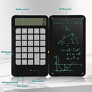 6.5 Inch Calculator Writing Tablet Portable Image Handwriting Board Drawing Tablet Paperless Rechargeable