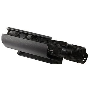 Polyamide Clip-On Kydex Flashlight Holster for Fenix PD35, Olight Baton Pro Warrior Mini, PowerTac M5 E9R, Nitecore P12, ThruNite TN12