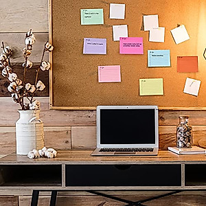 EOOUT 10 Pack to Do List Sticky Notes, 500 Sheets Self-Stick to Do Sticky Notes with Line, 3x4 Inch Adhesive Memo Sticky Notes Notepad Bulk, Home Office School Planner Reminder Supplies