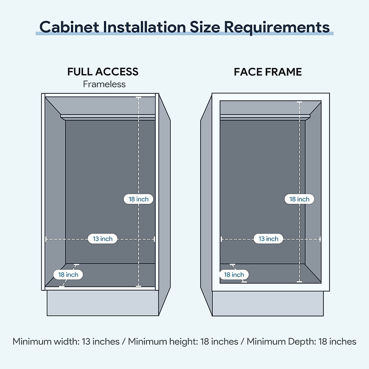 Tanamu Pull Out Trash Can Under Cabinet，Under Sink Slide Out Garbage for Kitchen，Requires 13" W X 18" D Minimum Cabinets，Chrome Adjustable for 7-10 Gallon Trash Can