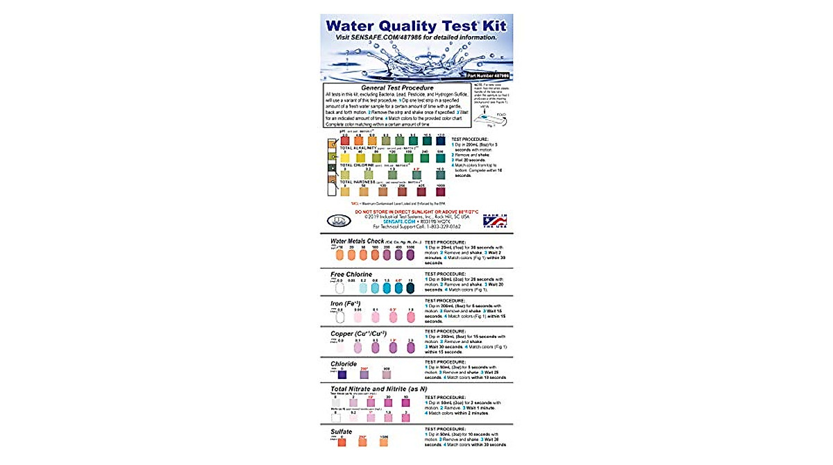 ITS Water Quality Test Kit - Easy & Reliable Testing