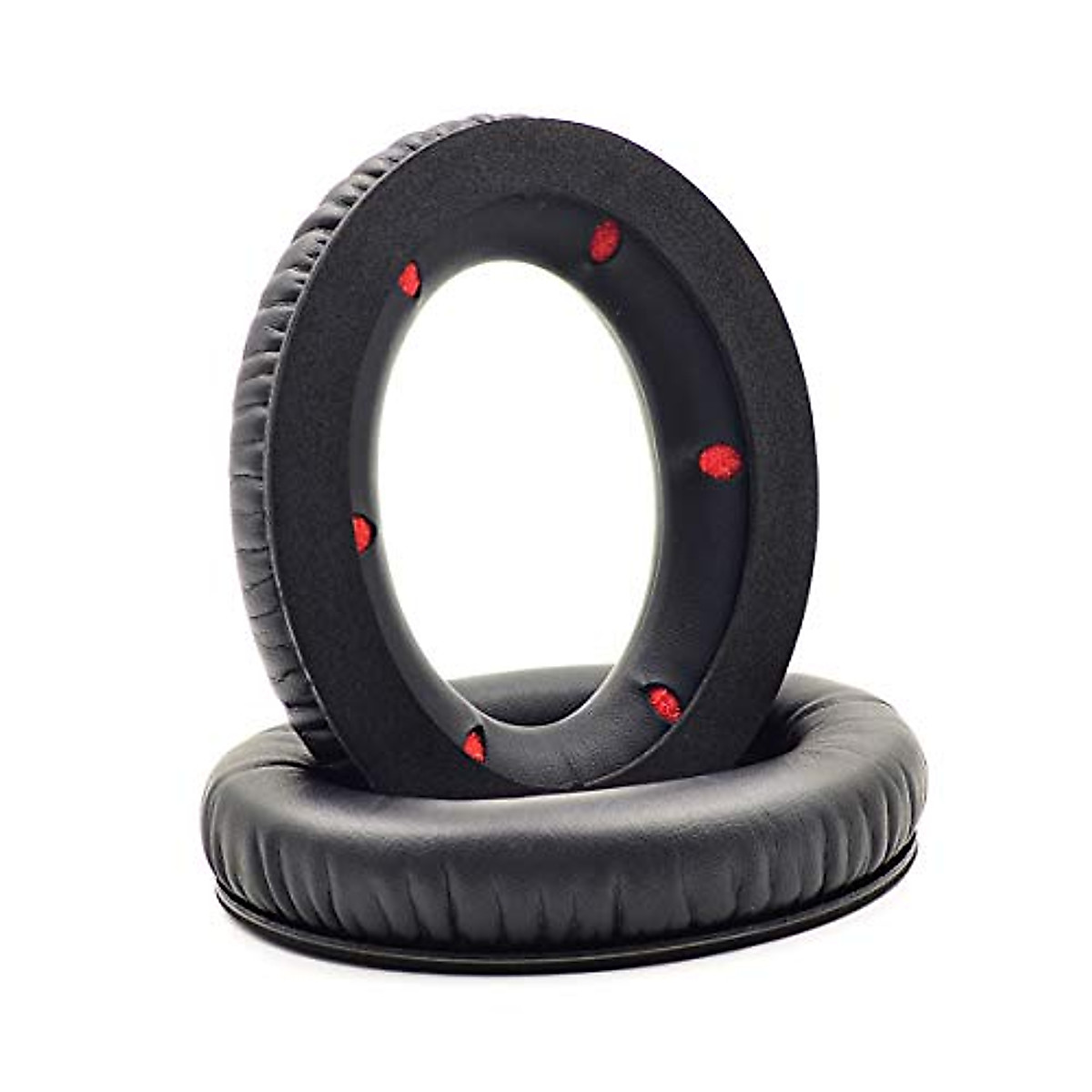 Revolver S Ear Pads - Replacement Ear Cushion Foam Pillow Parts Cover Compatible with Kingston HyperX Cloud Revolver Gaming Headset HX-HSCR-BK/NA，Ear Pads with Softer Leather, Noise Isolation Foam