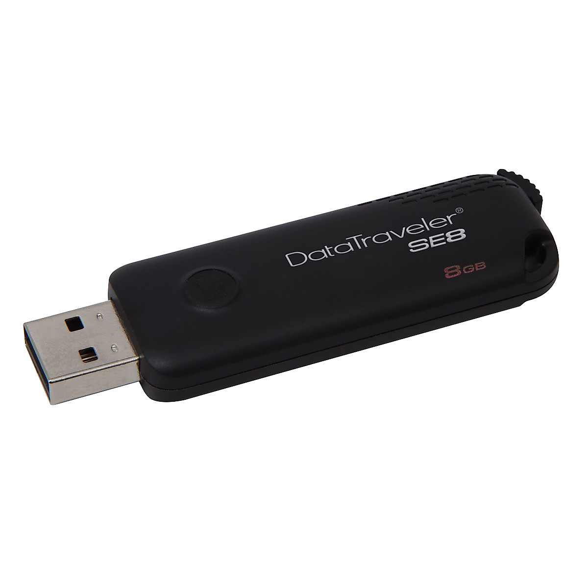 Kingston Digital 8 GB Data Traveler SE8 USB 2.0 Flash Drive, Black (DTSE8/8GB)