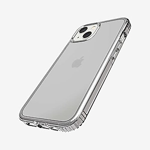 Tech21 Evo Clear for iPhone 13 – Crystal Clear Phone Case with 12ft Multi-Drop Protection
